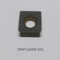 China SPMT120408-D51 Indexable Helical Milling Tools Carbide Inserts For Well Drilling for sale