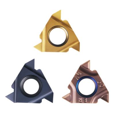 China Right Hand Pvd / Cvd Coating Cnc Carbide Inserts For Cutting 16er2.5 for sale