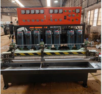 China 8 Motors Horizontal Glass Beveling Machine Glass Edging Machine for High-Precision Polishing for sale