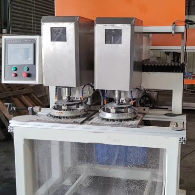 China Foshan Star 6KW CNC Glass Drilling Machine Double Head With Water Cooling System-SXZ1200 for sale