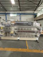 China 10 Grinding Head Glass Multi-stage Straight Edge Machine 0-45 ° Angle for sale