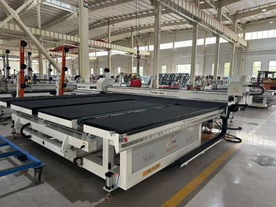 China High Precision Glass Cutting Line 220V Horizontal Glass Mirror Cutting Machine for sale