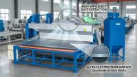China FOSHAN STAR PLC-Controlled Automatic Horizontal Flat Glass Sandblasting Machine for sale