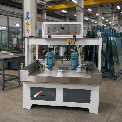 China Foshan Star Single-station Double-head Shape Edging Machine Irregular Glass Processing Machine for sale