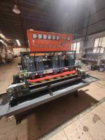 China 6 Motors Horizontal Glass Bevel Edging Machine  3-20mm Thickness for Small Size Glass Processing for sale