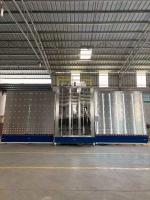 China 1600 mm Vertical Glass Washer Machine 17.5 KW 380V 50Hz Glass Washing Equipment for sale
