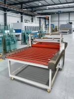China FOSHAN STAR High Productivity Glass Film Sticking Machine for Acrylic Sheets Glass Sheets Rock Slabs (0-8m/min) for sale