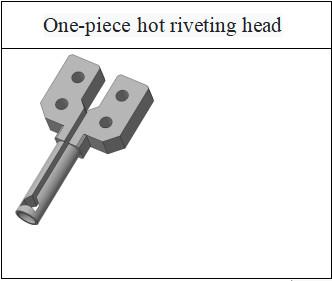 China ABS AES Pulse Plastic Heat Staking Head Heat Staking Plastic Parts for sale