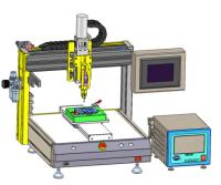 China 200W 200mm/S Heat Staking Equipment Pulse Hot Pressing Welding Machine for sale