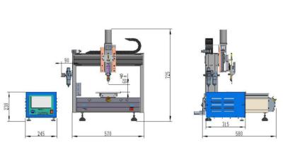 China Type K Plastic Heat Staking XYZ Axis Hot Riveting Machine Pulse Plastic Riveting For Automative for sale