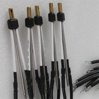 China Gold Plated Cylindrical Pulse Plastic Heat Staking Head Heat Staking Plastic Parts for sale
