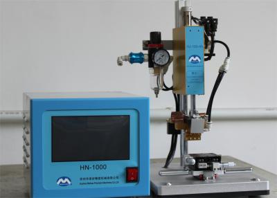 China HJ-100-40 Desktop Heat Staking Plastic Process Pulse Hot Pressure Heat Welder for sale