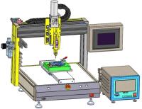 China Three Axis Platform Plastic Heat Staking Machine with RS-485 and Ethernet Communication Interfaces for sale