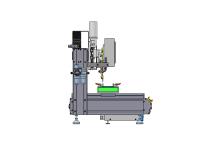 China XYZ Axis Plastic Pulse Plastic Heat Staking Heat Impact Riveting Machine HMI Interface for sale