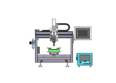 China Three Axis Plastic Heat Staking Machine For Automotive Motor Heat Staking Process for sale
