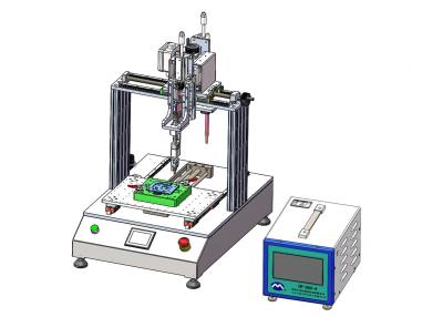 China Split Type Plastic Heat Staking Process Hot Air Cold Riveting Machine 800W for sale