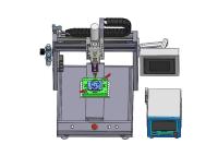 China Three Axis Platform Heat Staking Machine With PLC-Based Programming And Control System for sale