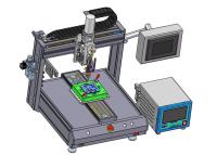 China Three Axis Platform Heat Staking Machine With PLC-Based Programming And Control System for sale