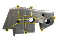 China Desktop Pulse Plastic Hot Staking Machine for Automotive Seat Component Assembly for sale