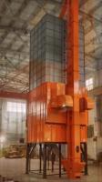 China 30 Tons Low Temperature Circulating Rice Paddy Grain Dryer With Husk Furnace for sale