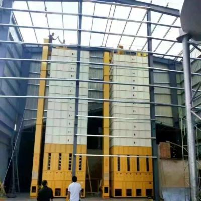 China Energy Saving And Circulating Low Temperature Rice Grain Dryer With 60 Tons Batch for sale