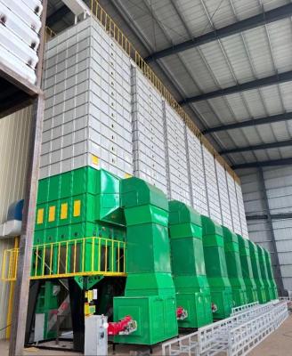China 256 Ton Per Batch Grain Dryer For Soybean With Diesel Burner for sale