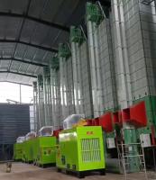 China 240 Ton Per Batch Grain Dryer Machine With 4 Sets Biomass Furnace for sale