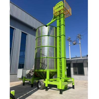 China 20 Ton Mobile Grain Dryer, Low Cost, High Efficiency. for sale