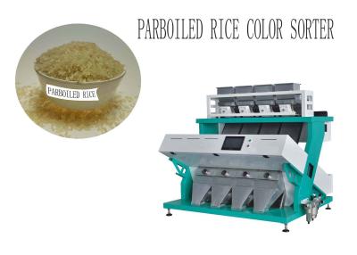 China 5400 Pixel Intelligent Industrial Sorting Machine , Parboiled Rice Colour Sorter Machine for sale