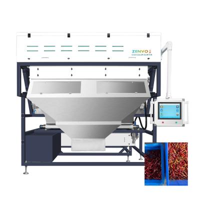 China AI-Powered Chilli Color Sorter with 0.06mm² Precision. for sale