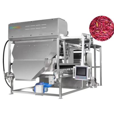 China Dual-Belt Conveying Low-Breakage Chili AI Intelligent Multi-Parameter Sorter. for sale