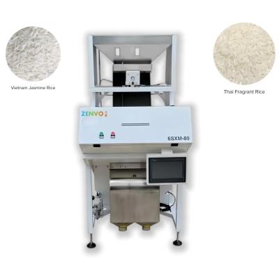 China 80-Channel High-Capacity Rice Color Sorter for White , Brown , Parboiled & Glutinous Rice Processing for sale