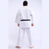 China Unbleached Judo Gi Embroidery Logo Judo Uniform 100% Preshrunk for sale