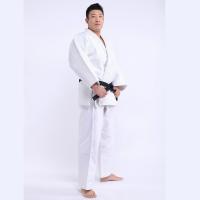 China Unbleached Judo Gi Embroidery Logo Judo Uniform 100% Preshrunk for sale
