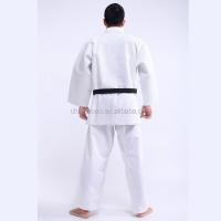 China 100% Preshrunk Fabric Judo Gi Anti UV Judo Suit Fashionable for sale