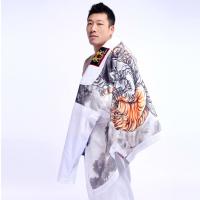 China Blue Brazilian Jiu Jitsu Kimono Embroidery Logo BJJ GI For Man for sale