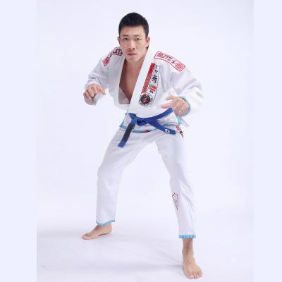 China ODM Classic BJJ GI Uniform 350g-550g Black Jiu Jitsu Uniform for sale