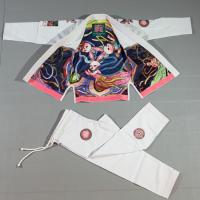 China Printed Brazilian Jiu Jitsu Uniform Kimono BJJ GI 100% Cotton Material for sale