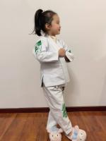 China Kids Jiu Jitsu Kimono 100 Preshrunk Cotton Bjj Gi Y1-Y6 Size for sale