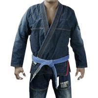 China Olive Green Jiu Jitsu Kimono 350G Denim Jiu Jitsu Uniform For Adults for sale