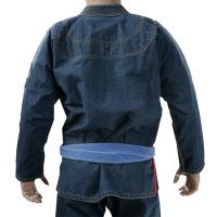 China Olive Green Jiu Jitsu Kimono 350G Denim Jiu Jitsu Uniform For Adults for sale
