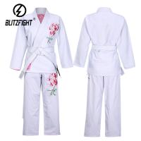 China Custom Made Bjj Kimono Cotton BJJ GI Uniform Customized Color for sale