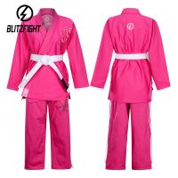China Rose Brazilian Jiu Jitsu Uniform Preshrunk Women'S Bjj Gi F1-F4 Size for sale