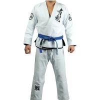 China A2 Jiu Jitsu Kimono White 420Gsm Pearl Weave Jiu Jitsu Apparel for sale
