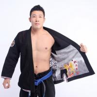 China 575gsm Linen Fabric BJJ Uniforms Not Pakistan GI Uniform For Jiu Jitsu for sale