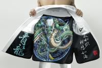China 450gsm White Jiu Jitsu Gi Brazilian Fight Gear Jiu Jitsu Uniform for sale
