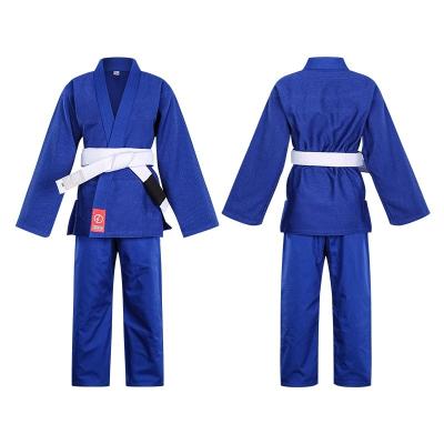 China Blue White Gi Academy BJJ GI Uniform OEM Brazilian Jiu Jitsu Kimono for sale