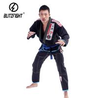 China 350/450/550gsm Cotton BJJ GI Uniform Brazilian Jiu Jitsu Suit for sale