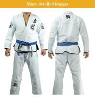 China Unisex 500 Gram 420 Gram Brazilian Jiu Jitsu Gi Custom Jiu Jitsu Gi for sale