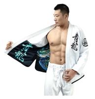 China Unisex Jiu Jitsu Suit BJJ GI Uniform 550 Gsm 450 Gsm Sportswear for sale